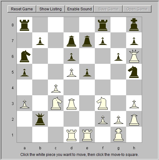 October 2019 Chess Game